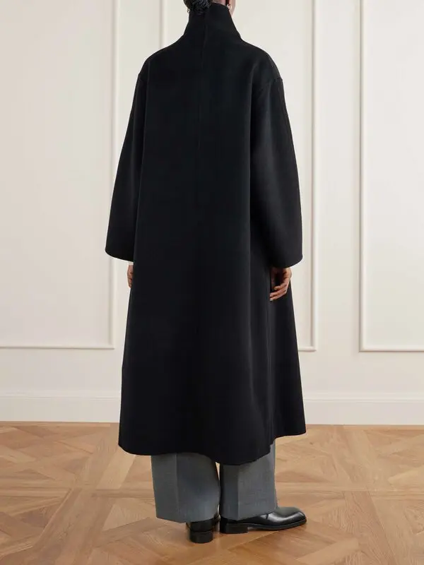 ALMADA Kaity Brushed Wool And Cashmere-blend Coat