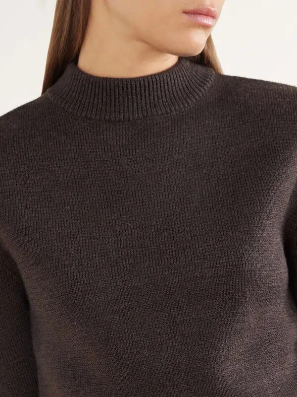 WILLY CHAVARRIA Chavela Cropped Wool Sweater