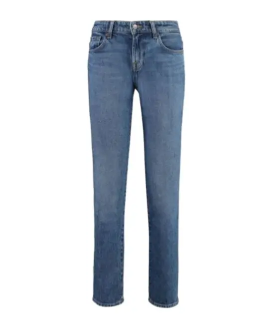 7 For All Mankind Calie Straight Fit Jeans - Blue