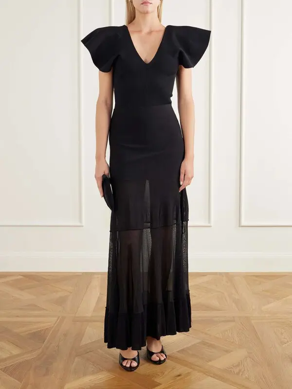 Altuzarra Gorrell Stretch-knit Maxi Skirt