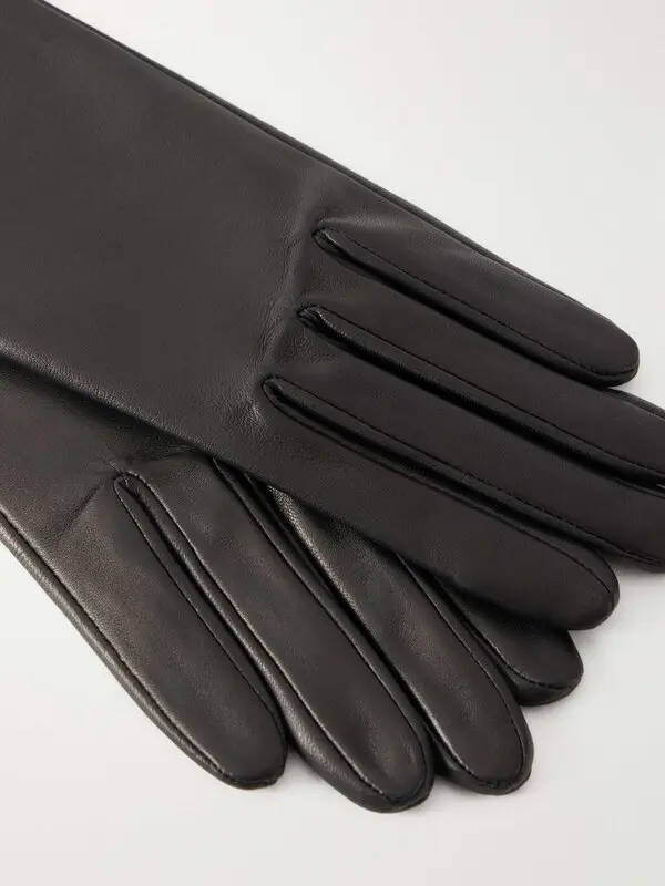 AGNELLE Opera Leather Gloves