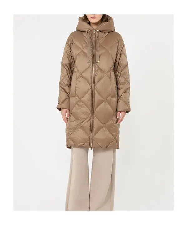 Max Mara Mtctrefe Hooded Midi Puffer Jacket