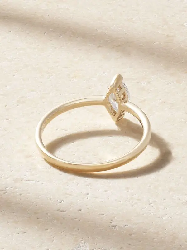 PERSEE 9-karat And Diamond Ring