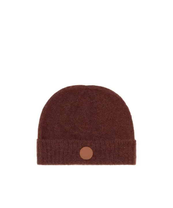 VIVIENNE WESTWOOD Fluffy Turn-up Beanie Hat