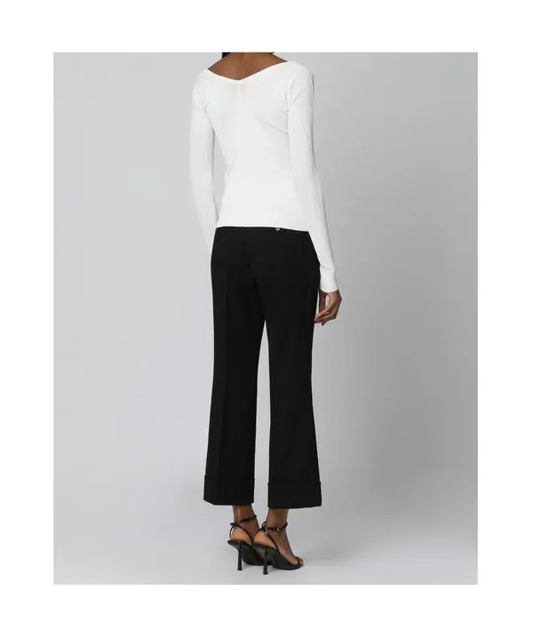 Jacquemus Long-sleeved T-shirt - White