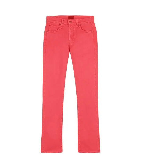 MOTHER Button Detailed Skinny Jeans