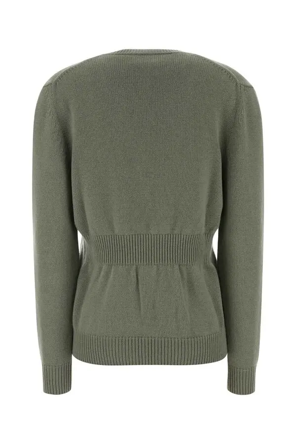 Fendi Sage Stretch Cashmere Sweater - Green
