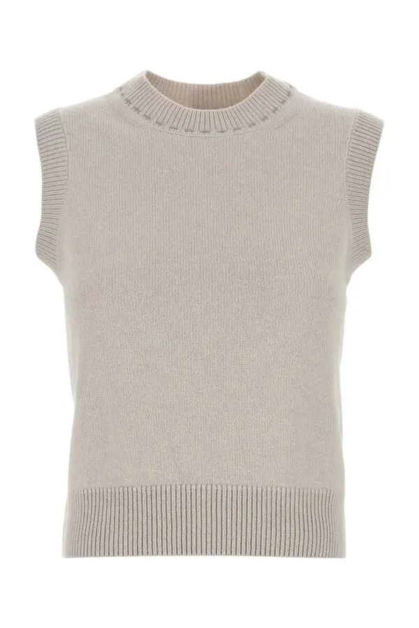 Fendi Cappuccino Cashmere Vest
