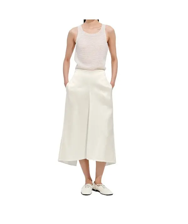 Bottega Veneta Shiny Midi Skirt