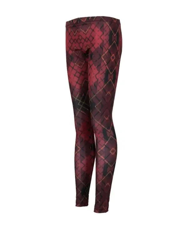 Alexander McQueen Classic Printed Pencil Leggings