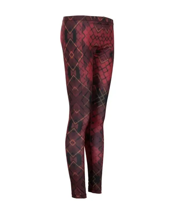 Alexander McQueen Classic Printed Pencil Leggings