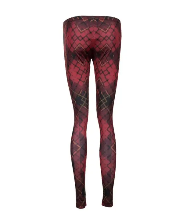 Alexander McQueen Classic Printed Pencil Leggings