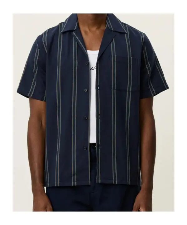 LES DEUX Lawson Striped-pattern Shirt