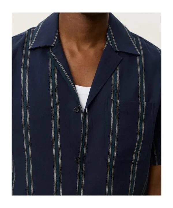 LES DEUX Lawson Striped-pattern Shirt