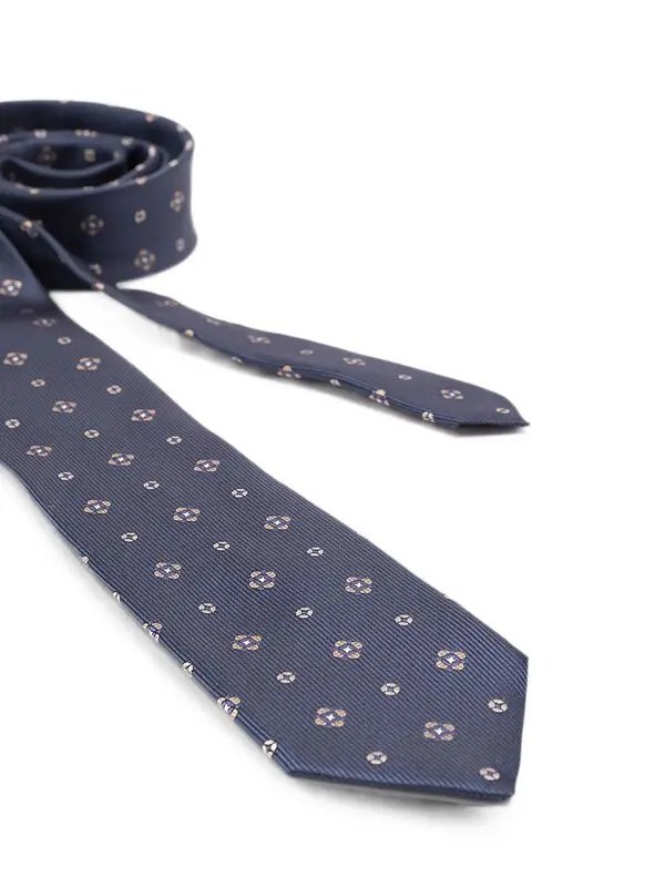 Saint Laurent Patterned Tie