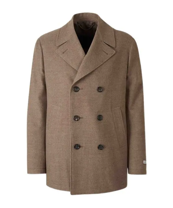 Canali Long Wool Coat