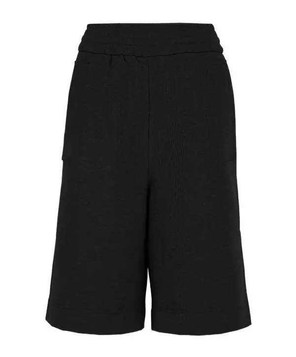 Dries Van Noten Elastic-waist Shorts - Black