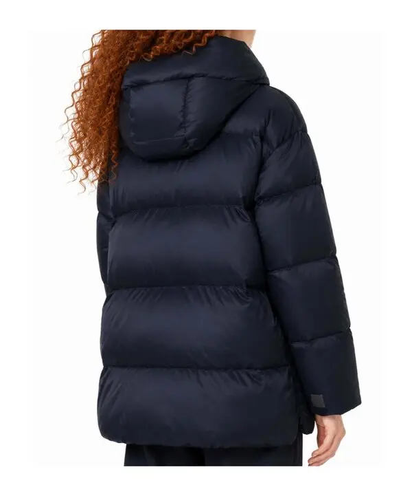 Max Mara Short Roomy Puffer Jacket In Water-repellent Plain-weave Fabric