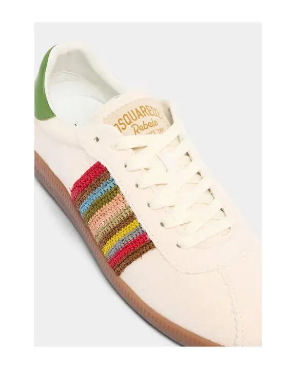 Dsquared2 Striped Low-top Sneakers
