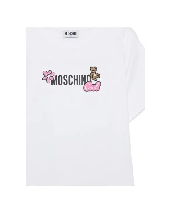 Moschino Short-sleeve Logo-print T-shirt