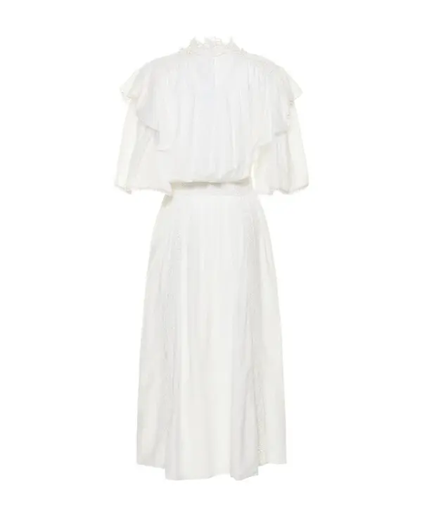 Isabel Marant Étoile Embroidery Cotton Dress