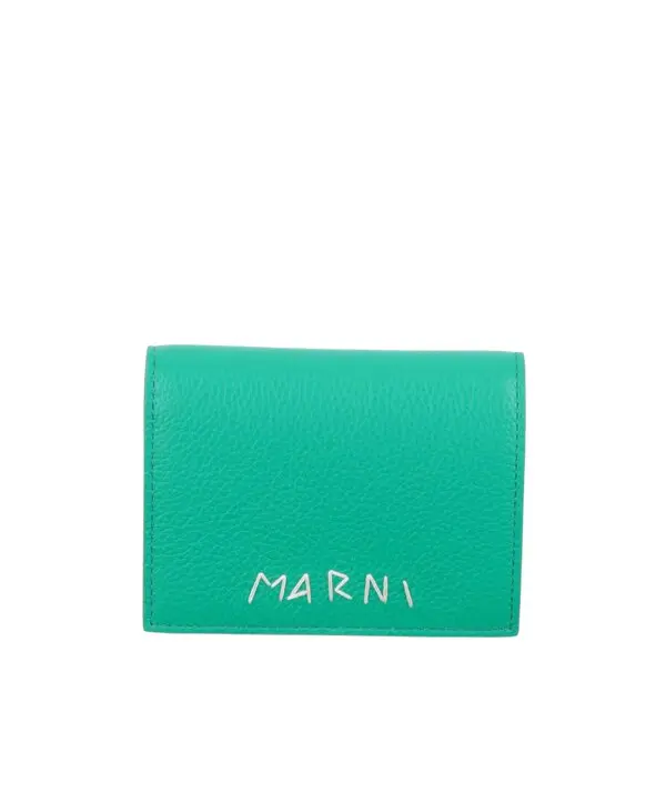 Marni Pebbled-leather Wallets