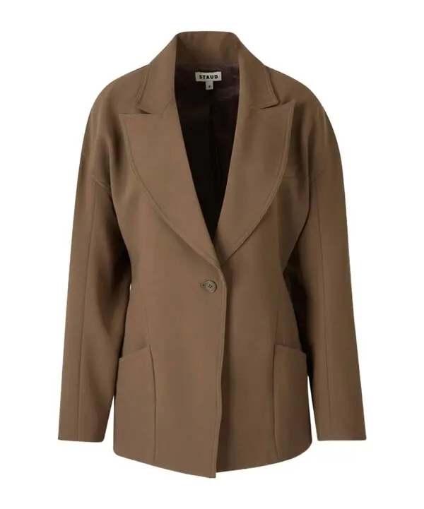 Staud Dropped-shoulder Blazer