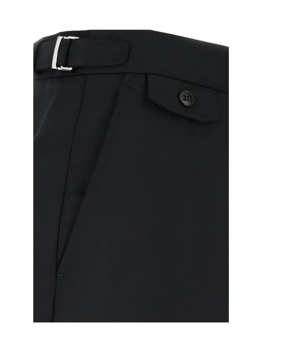 Brioni Pressed-crease Straight-leg Trousers