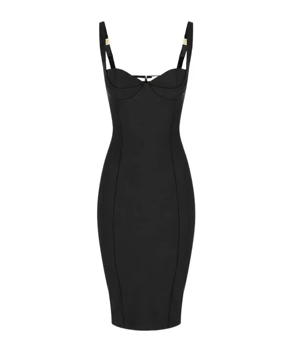 Elisabetta Franchi Sleeveless Bodycon Dress