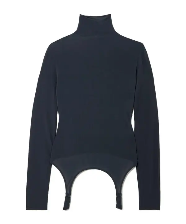 JEAN PAUL GAULTIER Form-fitting Turtleneck Top