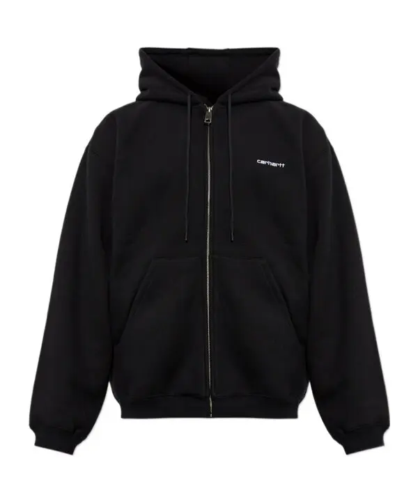 Carhartt Work In Progress Ebbert Zip-up Hoodie - Black