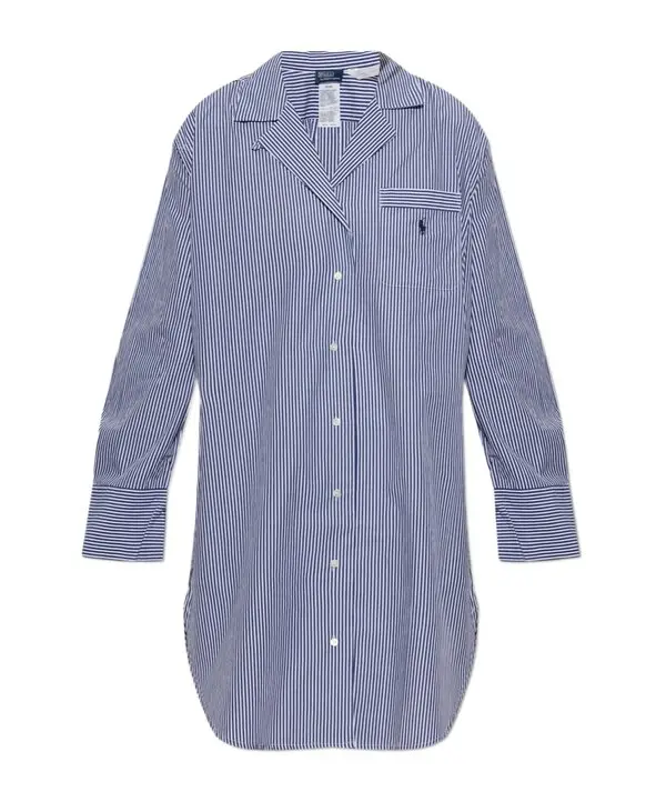 Polo Ralph Lauren Striped Nightgown - Blue