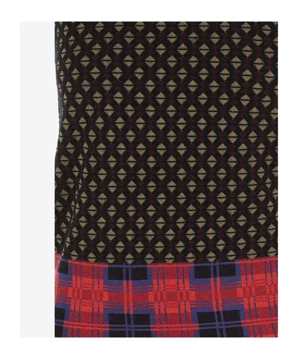 Dries Van Noten Temi Patterned Knitted Top - Multicolor
