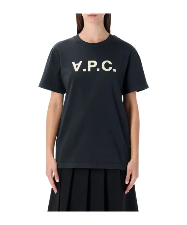 A.p.c. Logo Printed Crewneck T-shirt