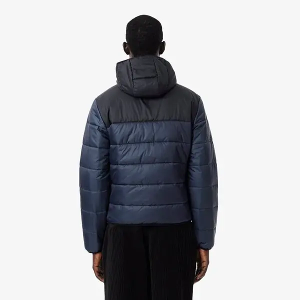 Lacoste Hooded Quilted Puffer Jacket