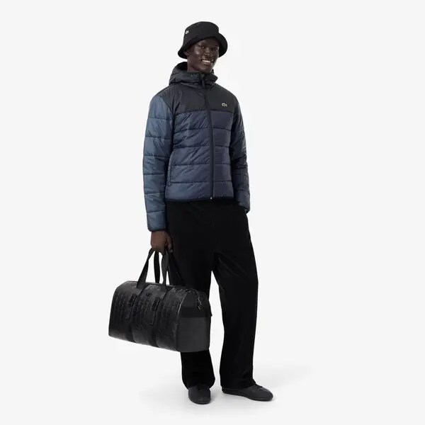 Lacoste Hooded Quilted Puffer Jacket