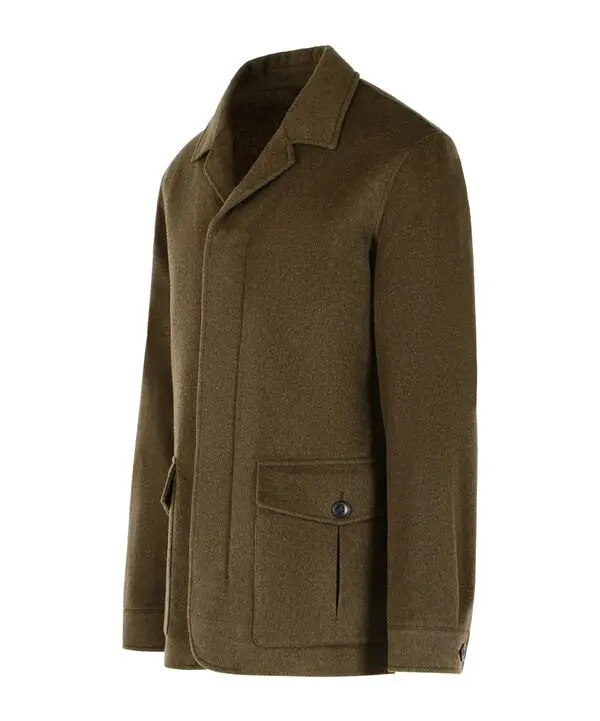 Zegna Elements Oasi' Cashmere Jacket - Brown