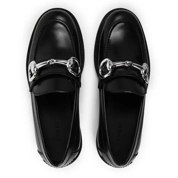 Gucci Smooth Leather Loafer Decorated