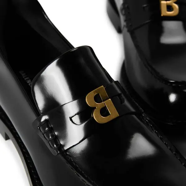 Balenciaga Polished Leather Loafer