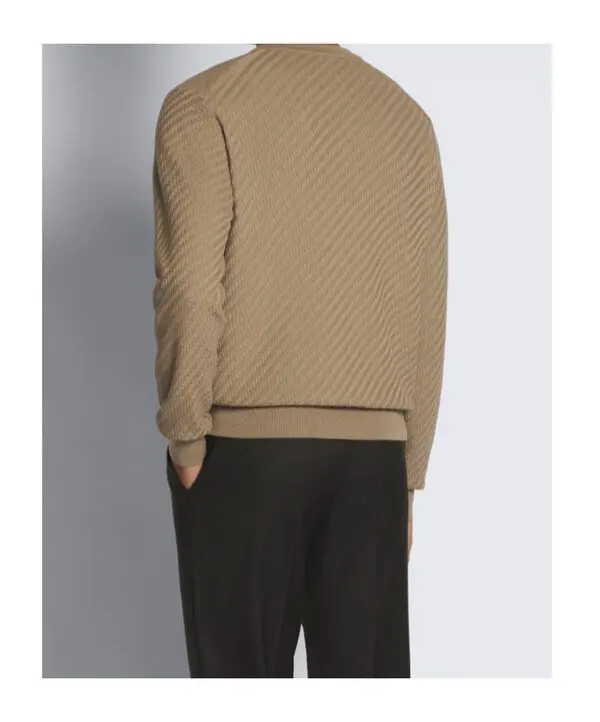 Brioni Textured Crew-neck Knitted Sweater