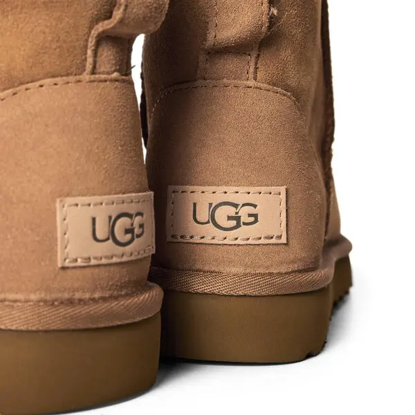 UGG Suede Mini Winter Boot - Brown