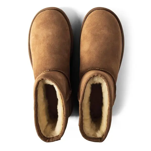 UGG Suede Mini Winter Boot - Brown
