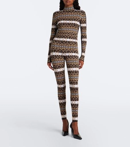 JEAN PAUL GAULTIER Knitted Virgin Wool Leggings