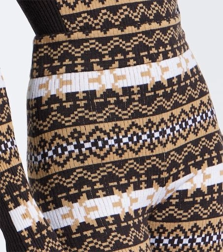 JEAN PAUL GAULTIER Knitted Virgin Wool Leggings