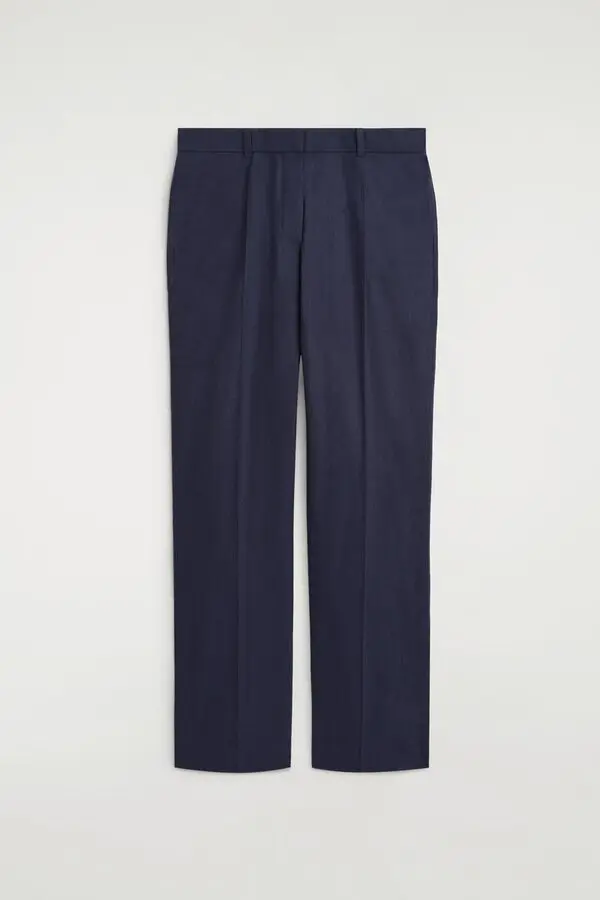 Cos Wool-blend Flared Pants