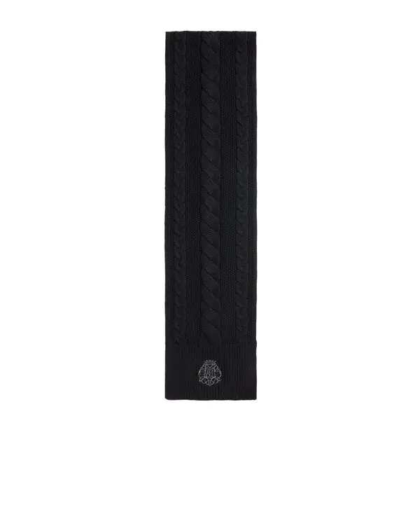 Ralph Lauren Cable Knit Long Scarf