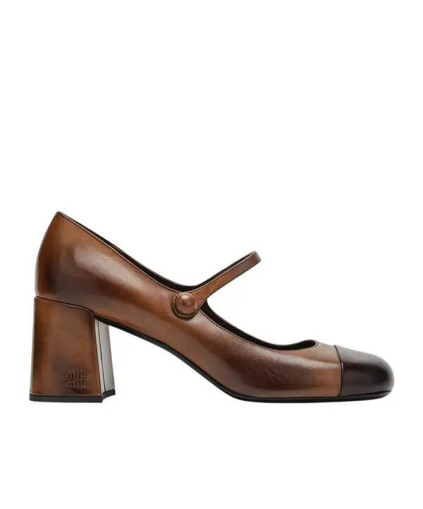 Miu Miu Round-toe High Heels - No