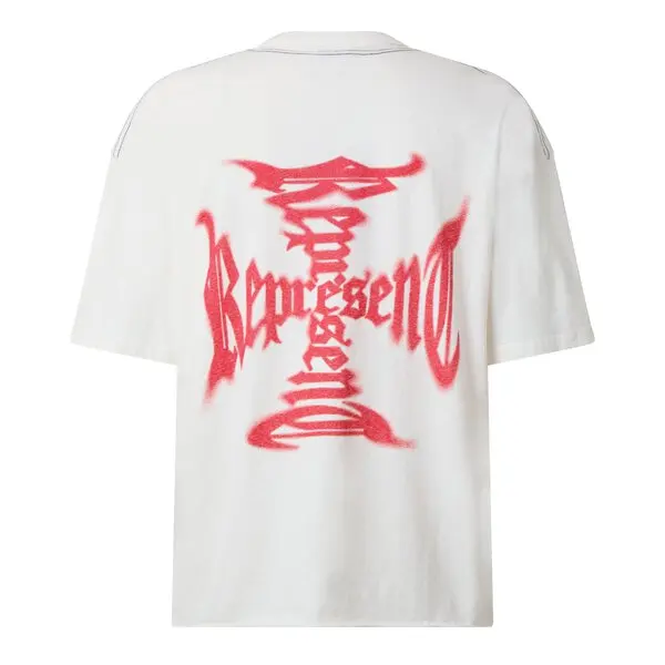 REPRESENT Short Sleeve Crew Neck T-shirt