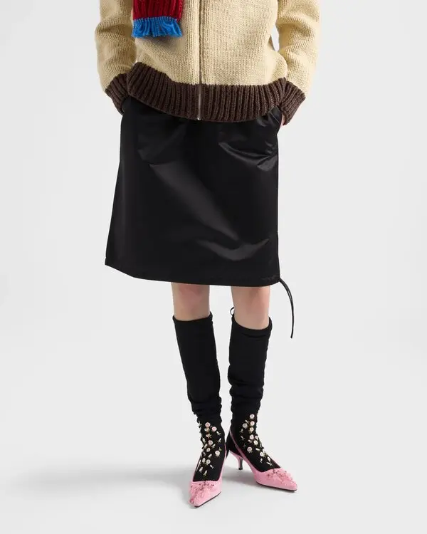 Prada Satin Skirt