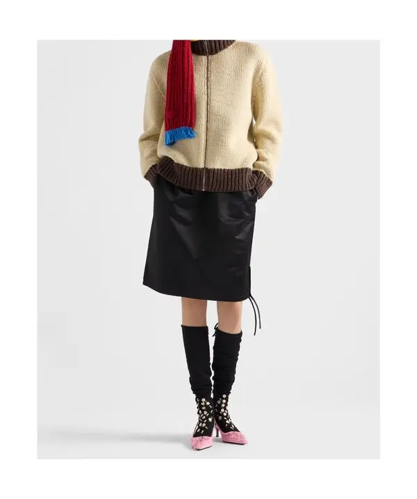 Prada Satin Skirt